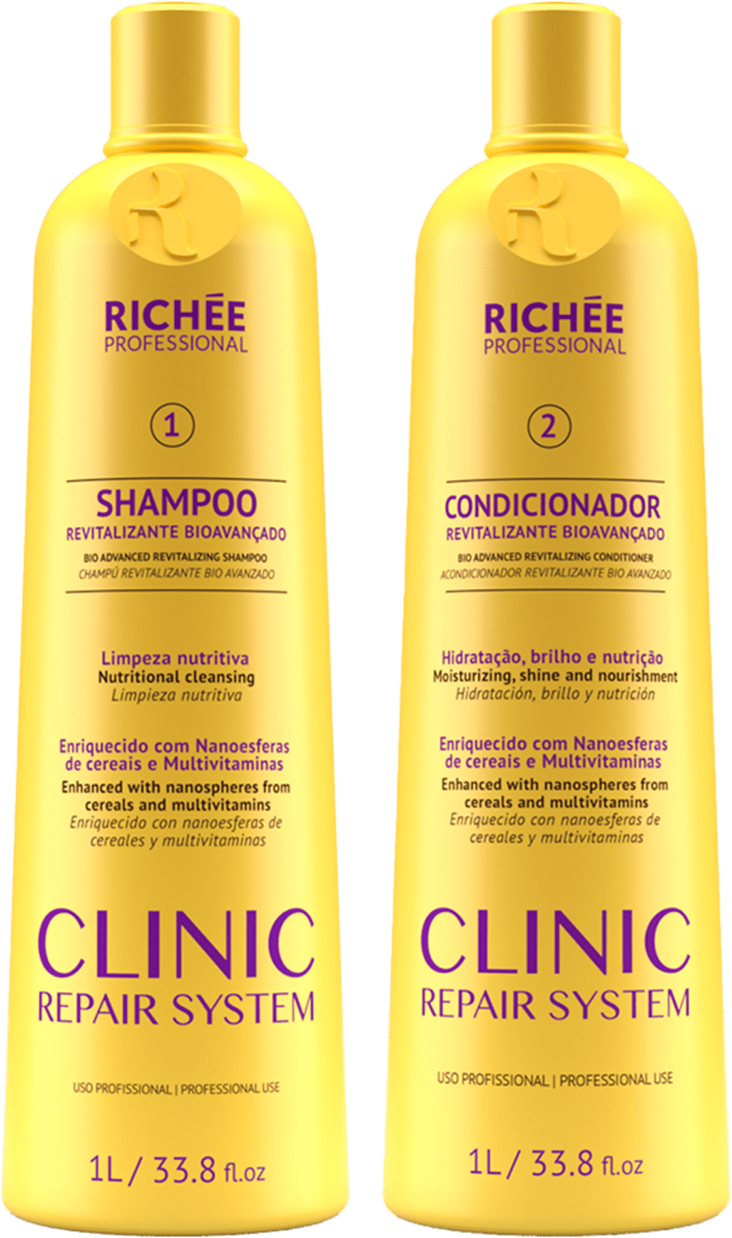 Kit Richée Professional Clinic Repair System | Beleza Na Web PRO