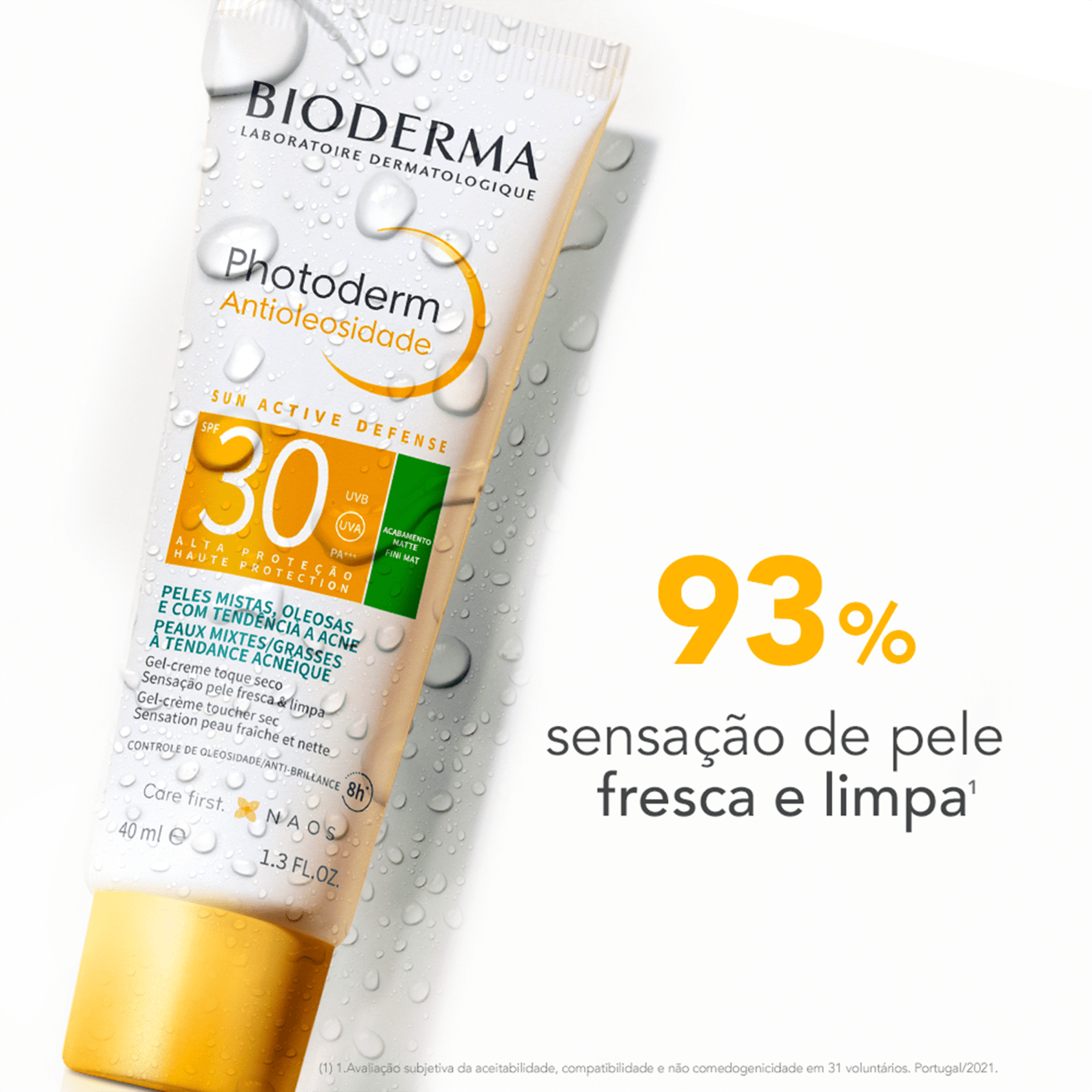 Protetor Solar Facial Bioderma Photoderm Antioleosidade FPS 30 | Beleza na Web