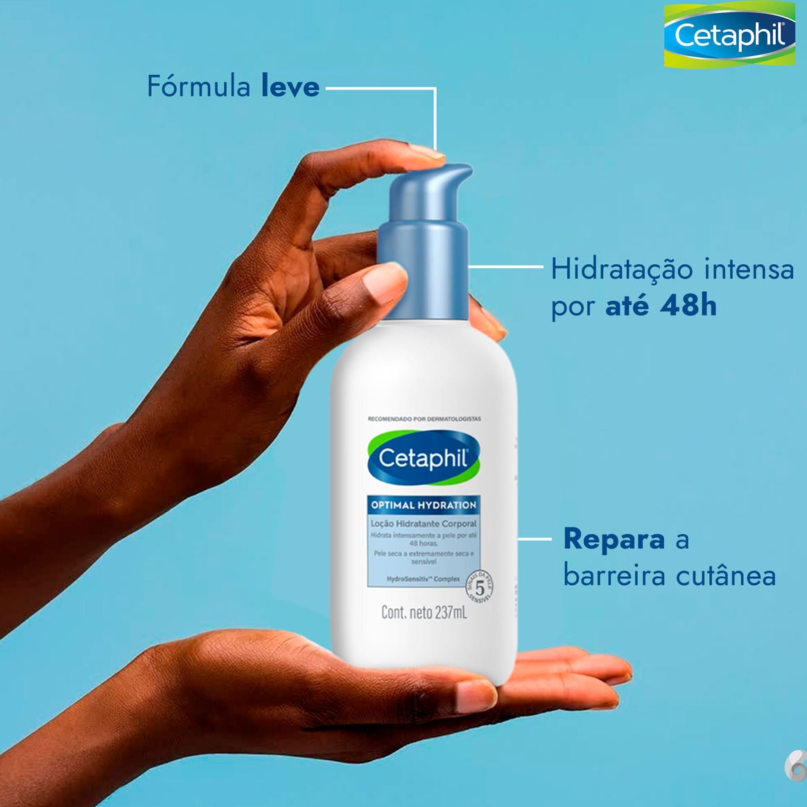 Hidratante Corporal Cetaphil Optimal Hydration | Beleza na Web