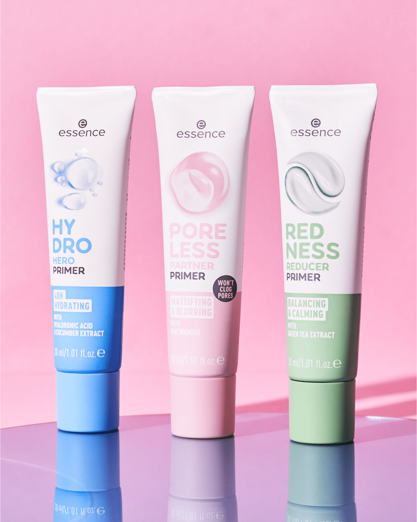 Primer Facial Essence Redness Reducer | Beleza na Web