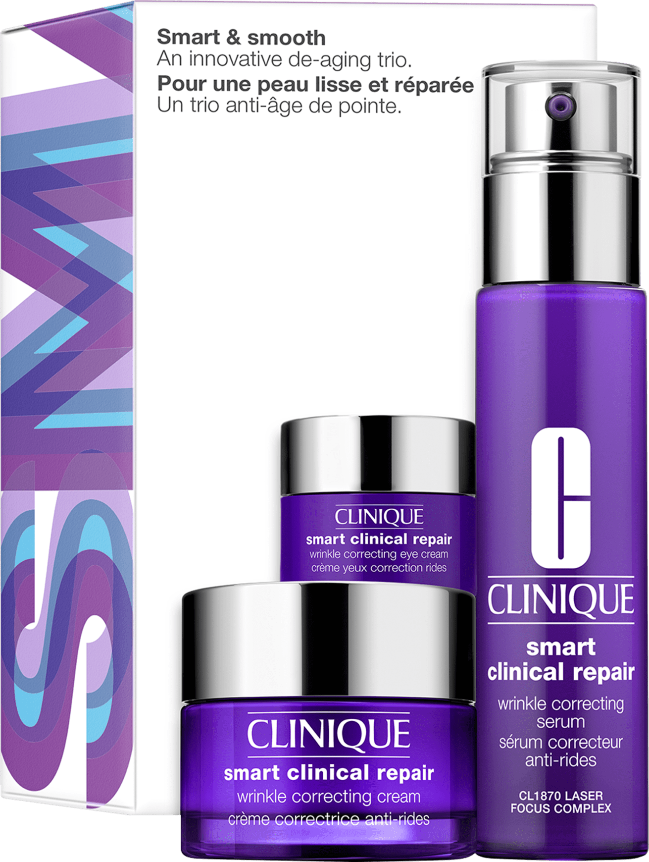 Kit Clinique Smart & Smooth | Beleza na Web