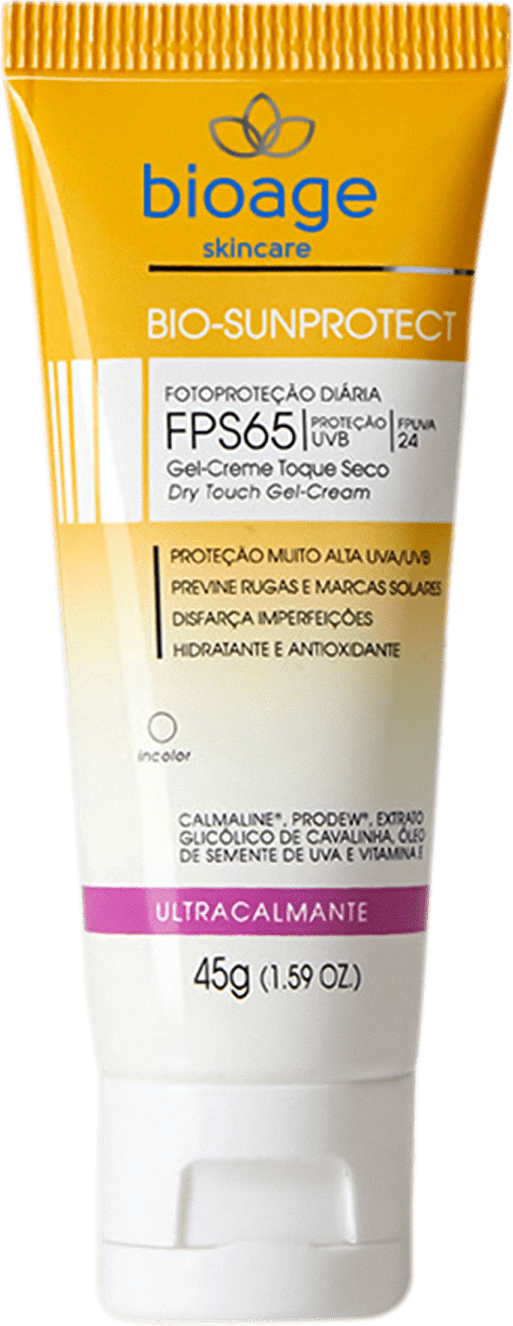 Protetor Solar Bioage Bio-SunProtect Ultracalmante FPS65 | Beleza Na Web