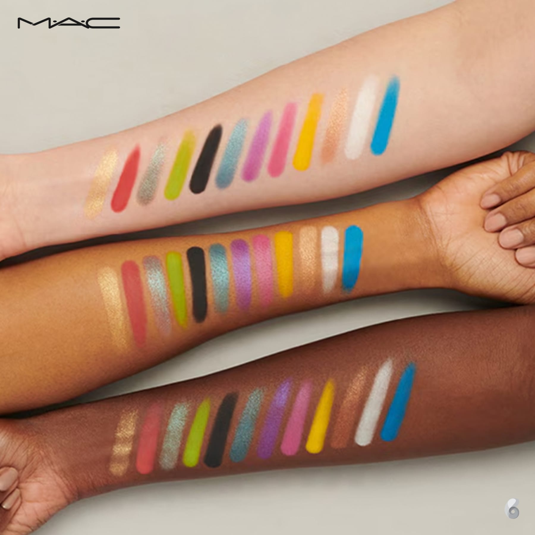 M·A·C Connect In Colour Hi-Fi Colour Paleta de Sombras | Beleza na Web