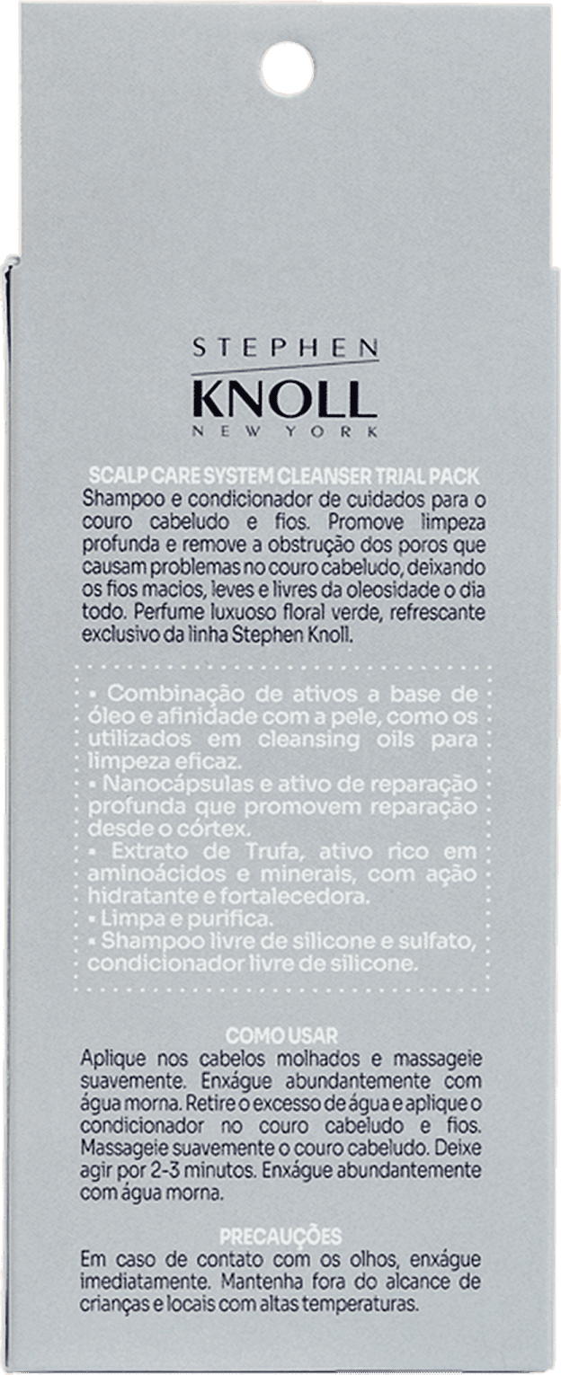 Kit Stephen Knoll Scalp Care System Trial Set | Beleza Na Web PRO Pro