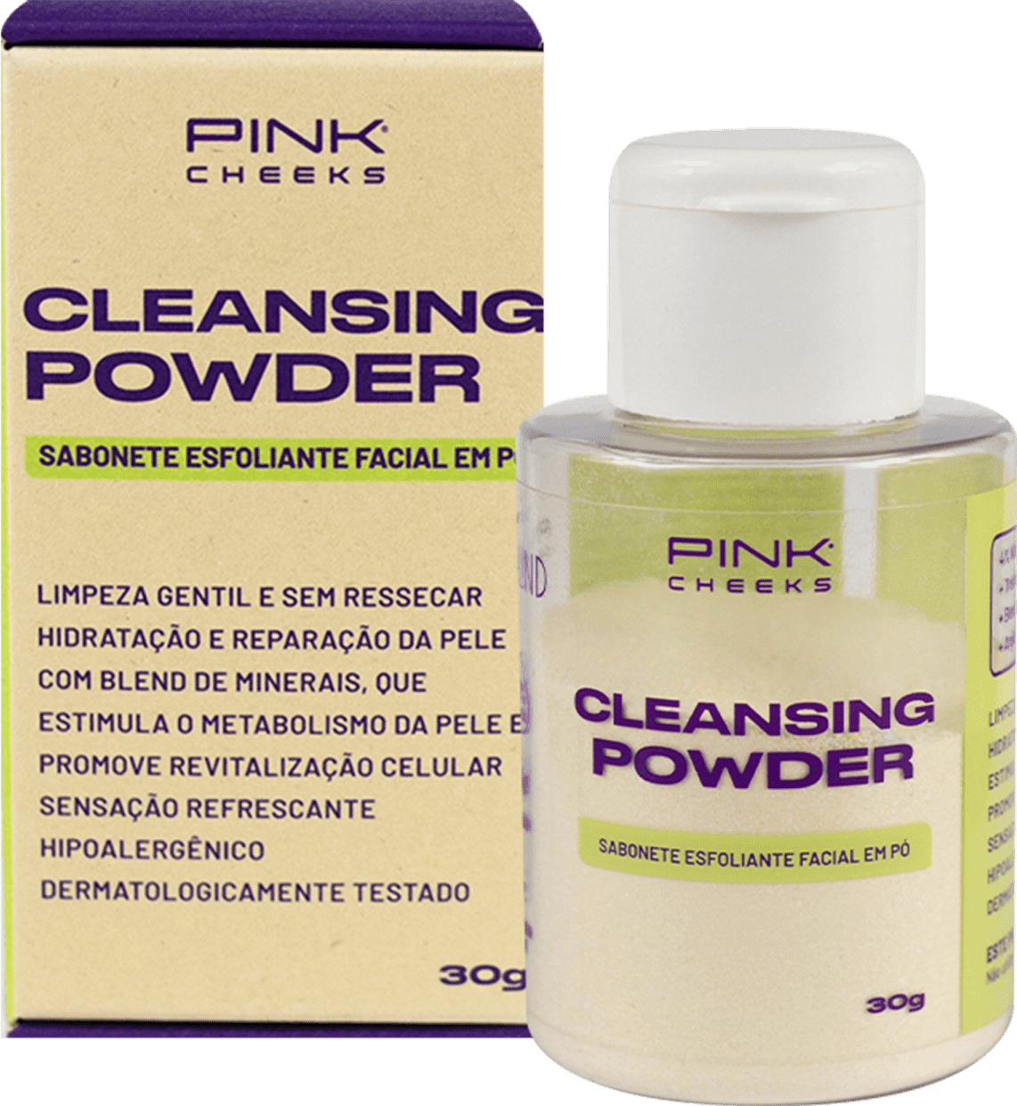 Sabonete Esfoliante Pink Cheeks Cleasing Powder | Beleza na Web