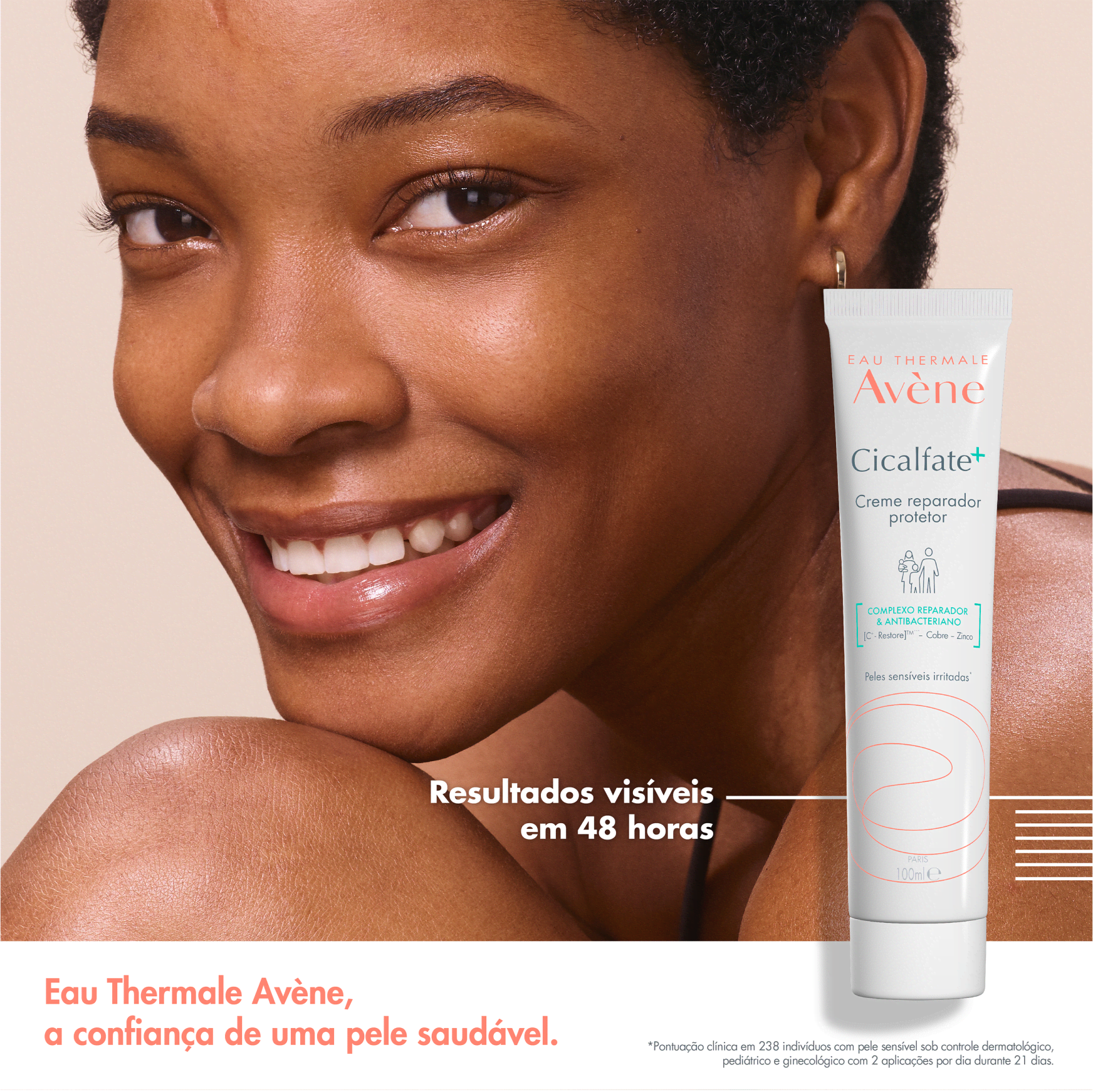 Creme Reparador Avène Cicalfate+ | Beleza na Web