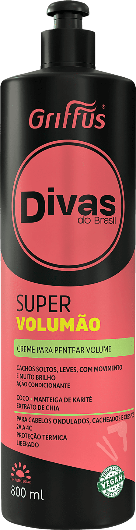 Creme Griffus Super Volumão Divas do Brasill | Beleza na Web