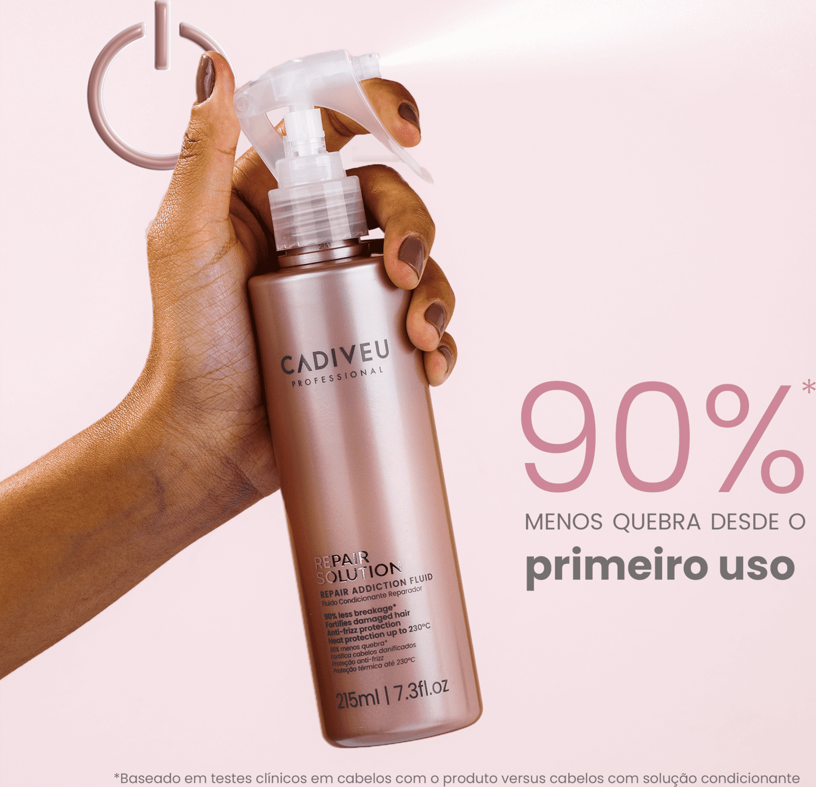 Leave-in Reparador Cadiveu Professional Repair Solution | Beleza Na Web PRO Pro