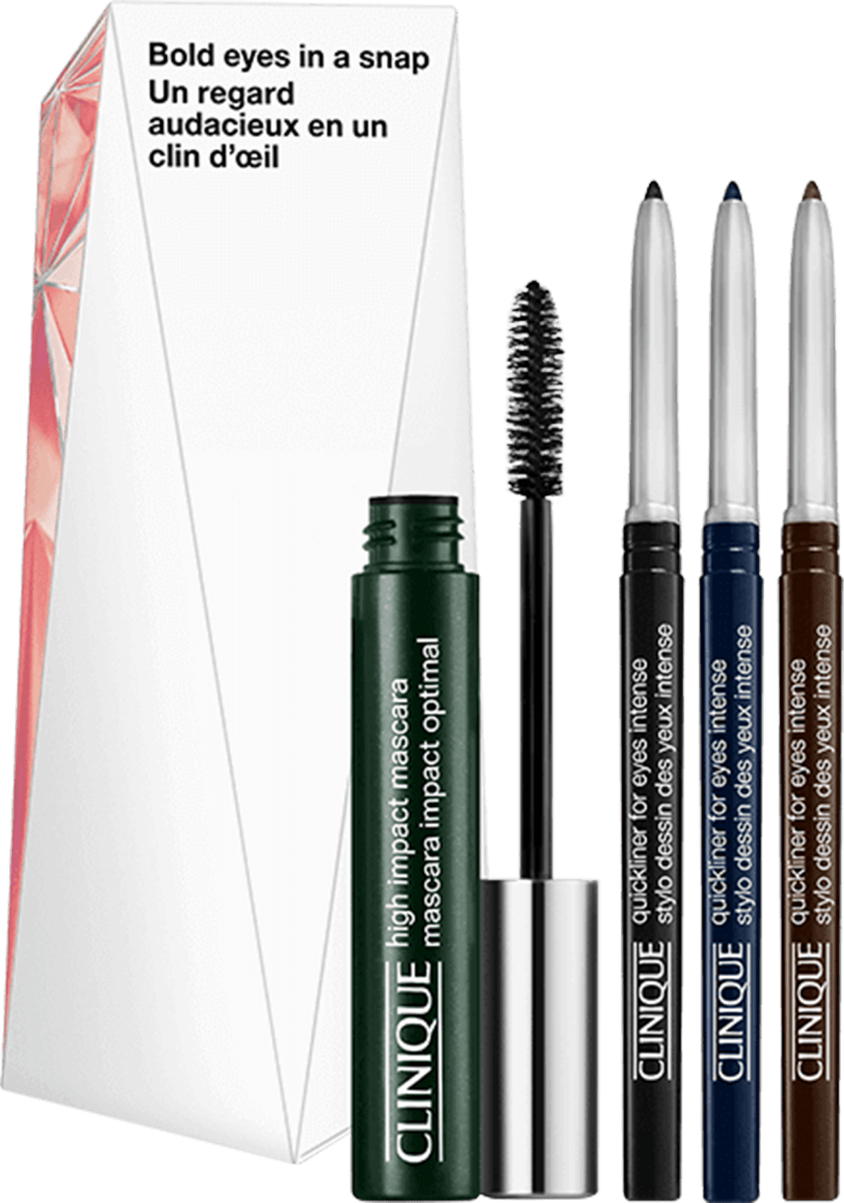 Kit Clinique Quickliner for Eyes Intense + High Impact | Beleza Na Web ...