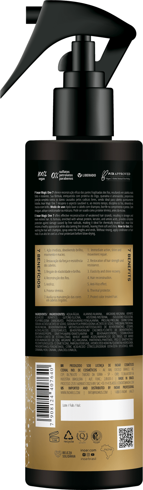 Reconstrutor Capilar Inoar Magic One | Beleza na Web