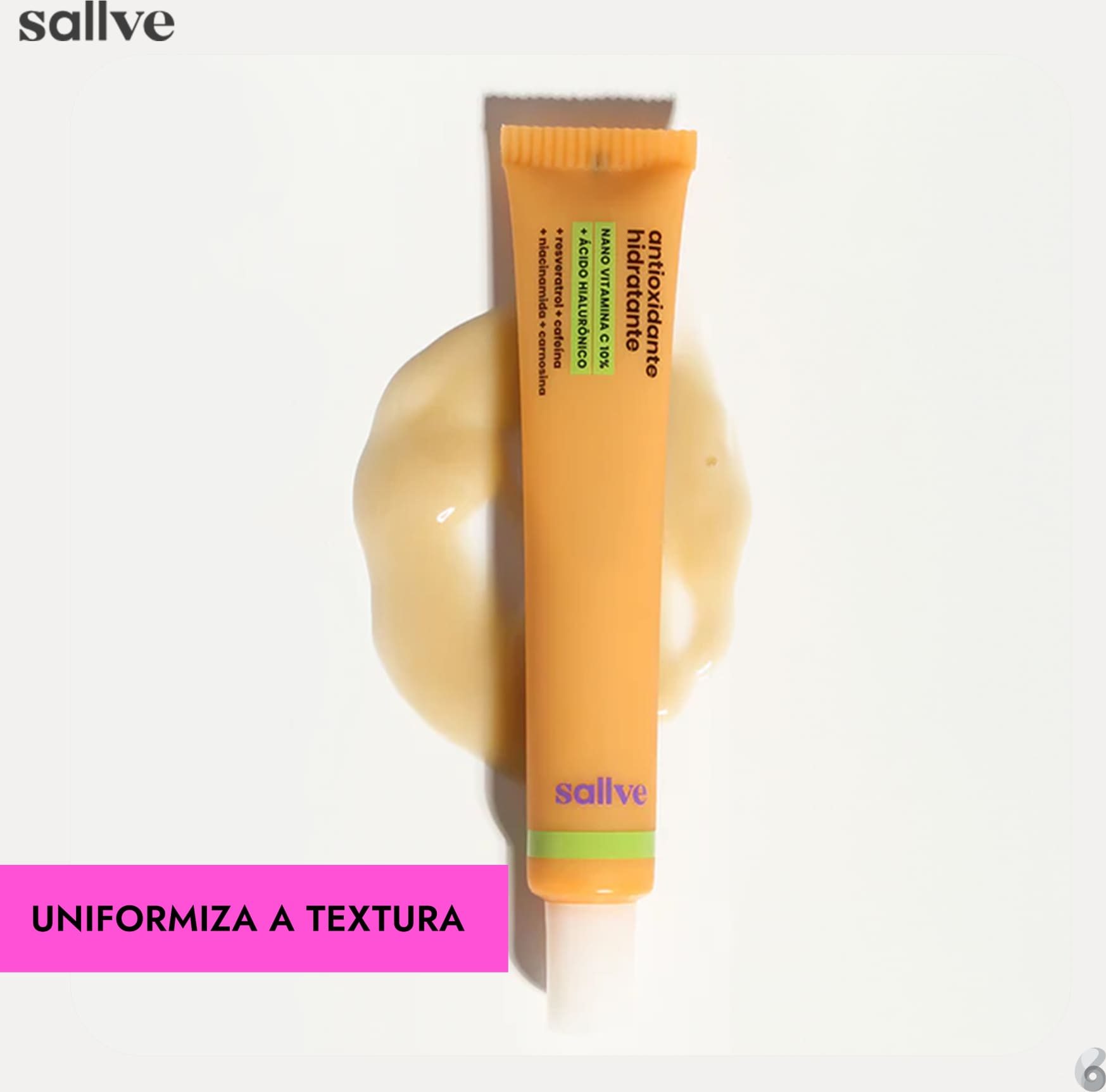 Sérum Gel Facial Sallve Antioxidante Hidratante | Beleza na Web