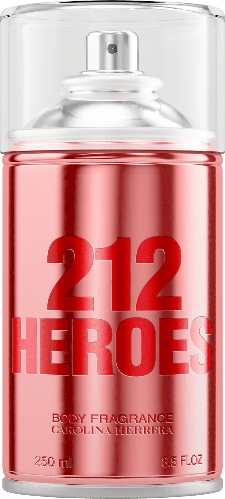 Body Spray Feminino Carolina Herrera 212 Heroes | Beleza na Web