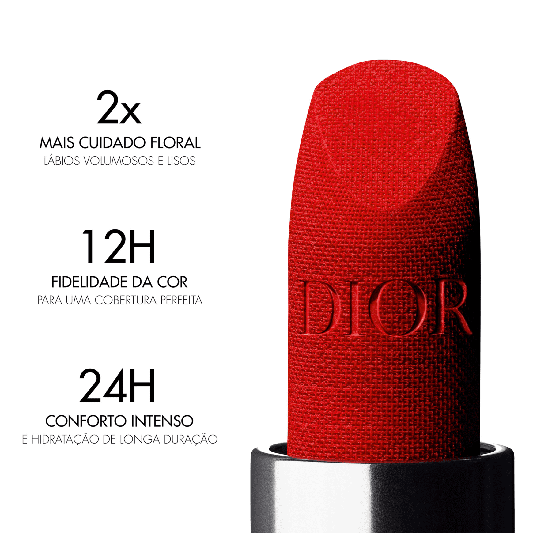 Batom Dior Rouge | Beleza na Web