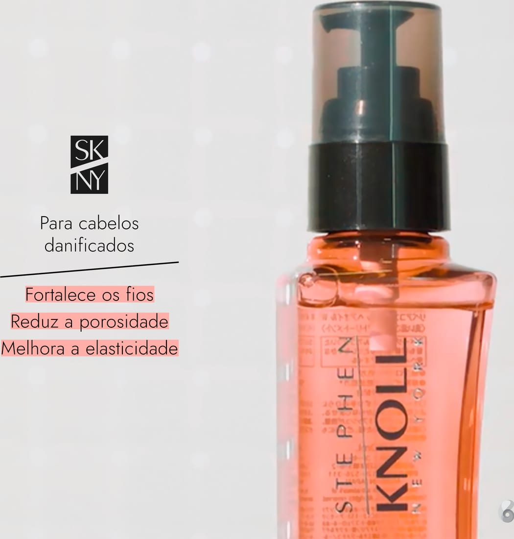 Óleo Capilar Stephen Knoll Repair & Control Hair Oil | Beleza Na Web
