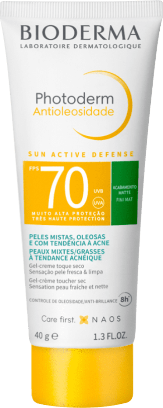 Protetor Solar Bioderma Photoderm Antioleosidade FPS 70 | Beleza na Web