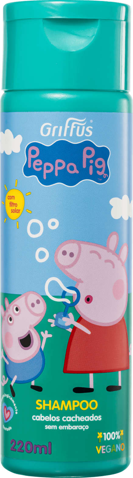 Shampoo Griffus Peppa Pig Cachos | Beleza na Web