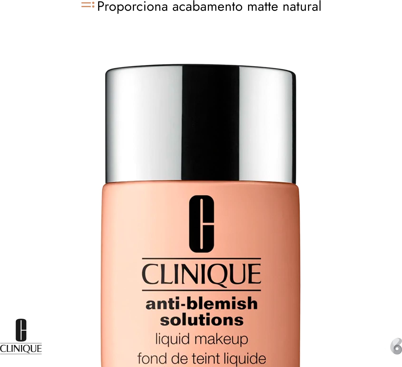Base Líquida Clinique Anti-Blemish Solutions WN 114 Golden | Beleza Na Web