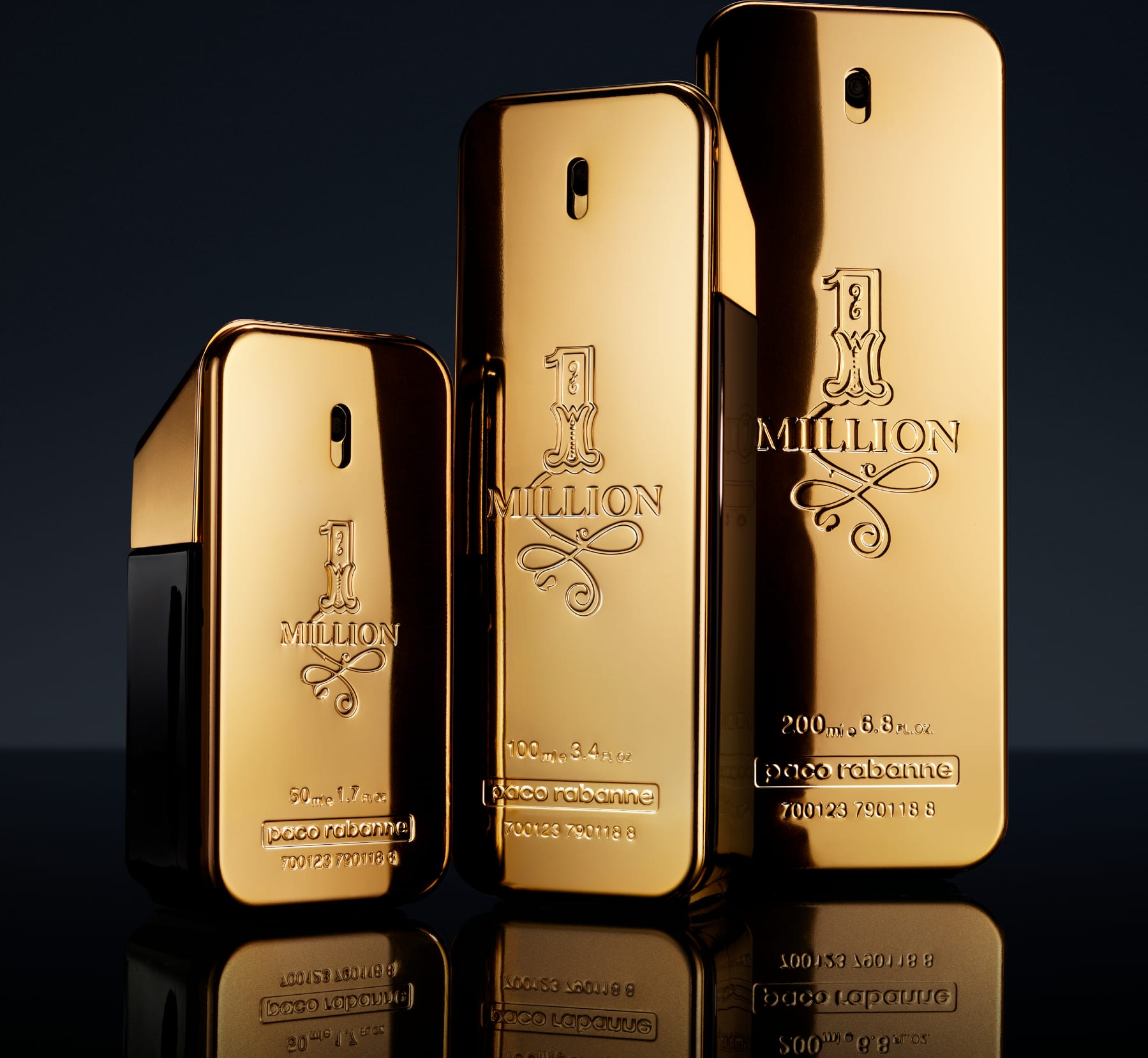 Perfume One Million Paco Rabanne Masculino Eau de Toilette 15ml ...