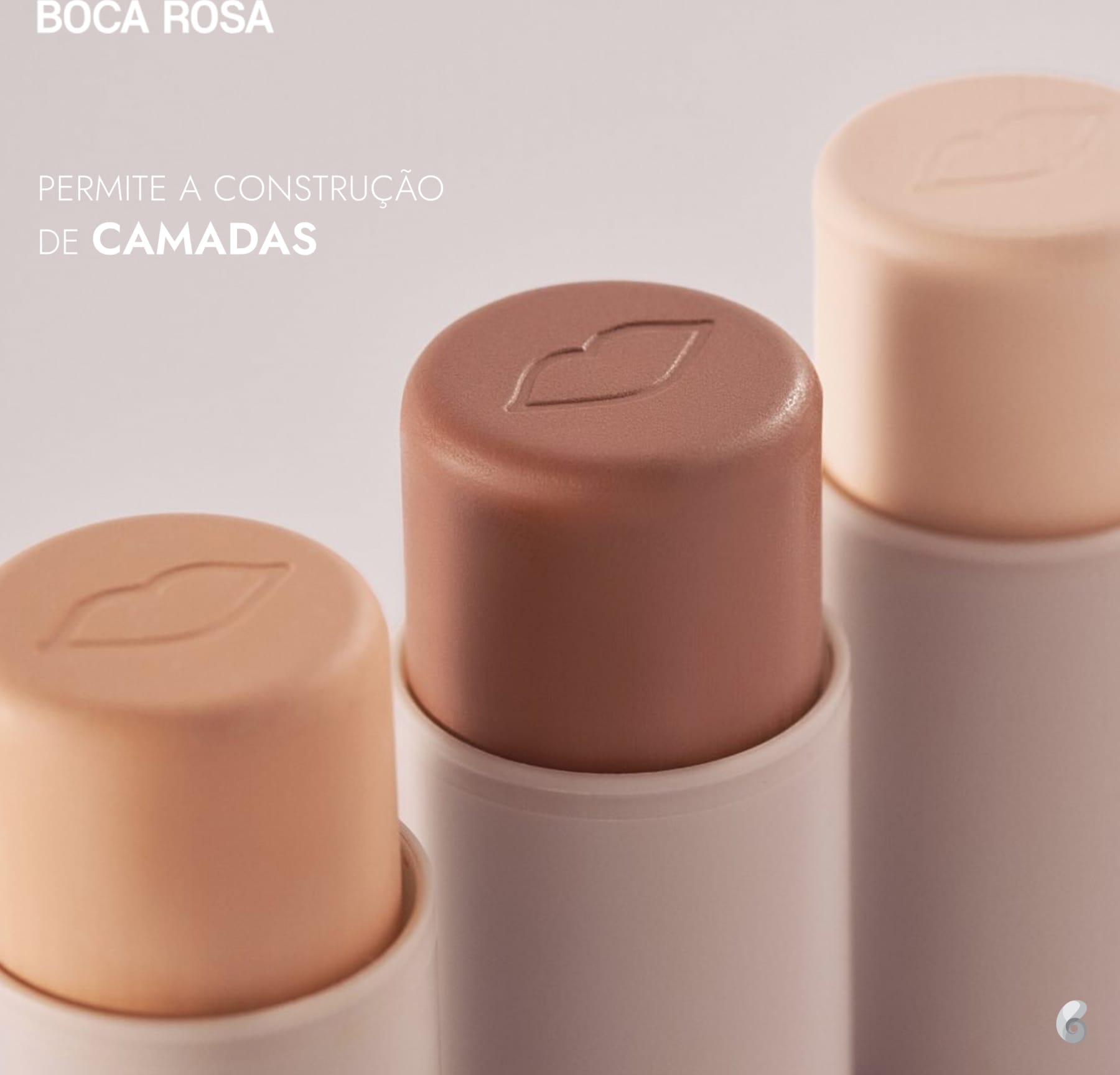Boca Rosa Stick Pele BR01 | Beleza na Web