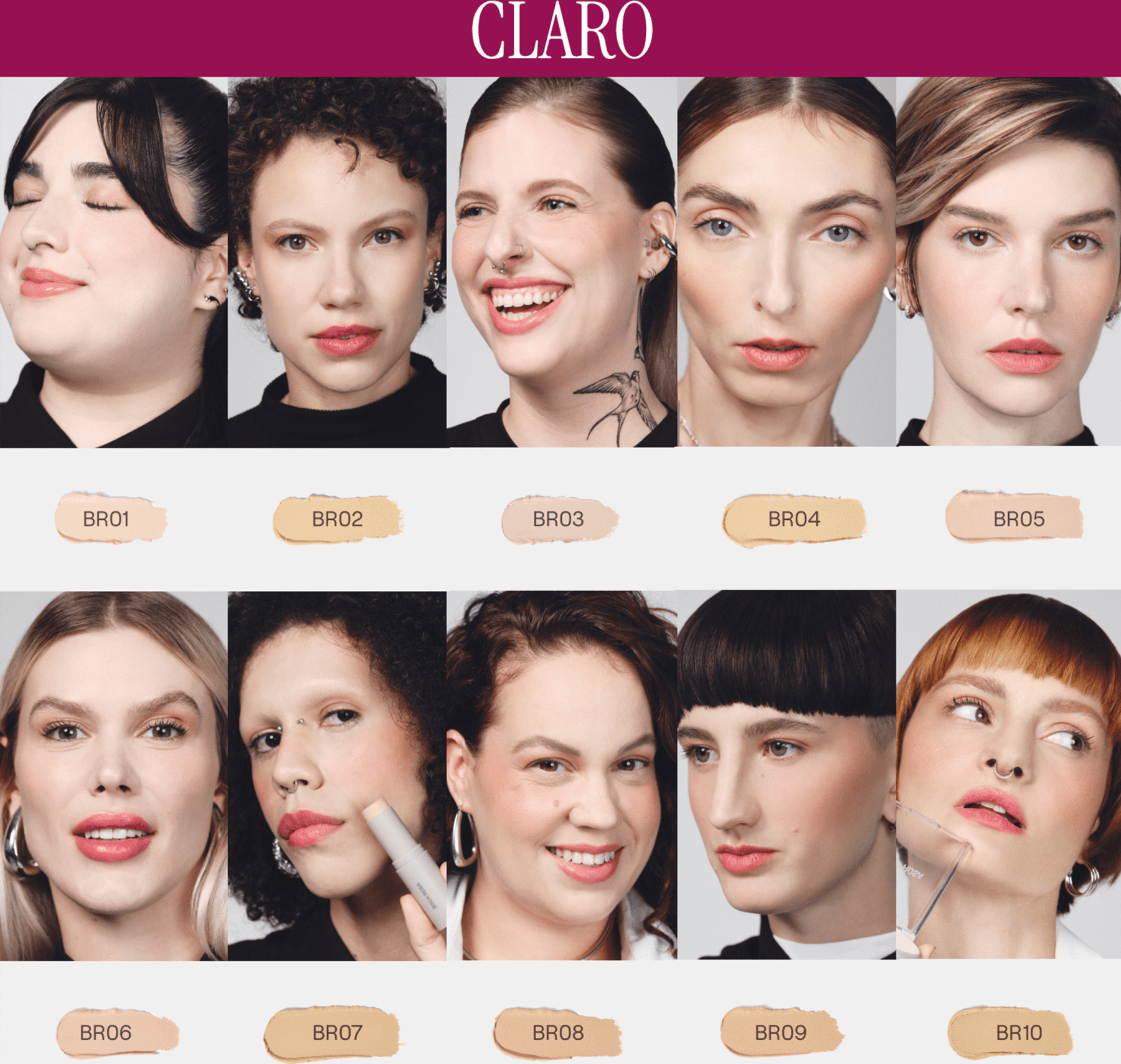 Boca Rosa Stick Pele BR38 | Beleza na Web