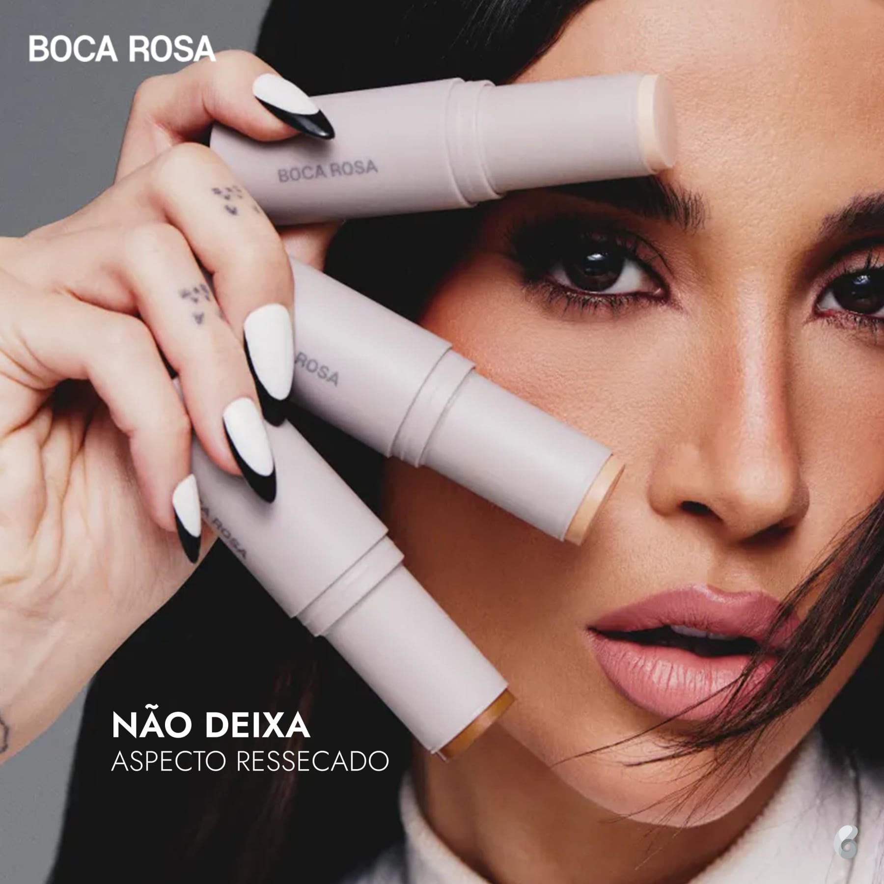 Boca Rosa Stick Pele BR49 | Beleza na Web
