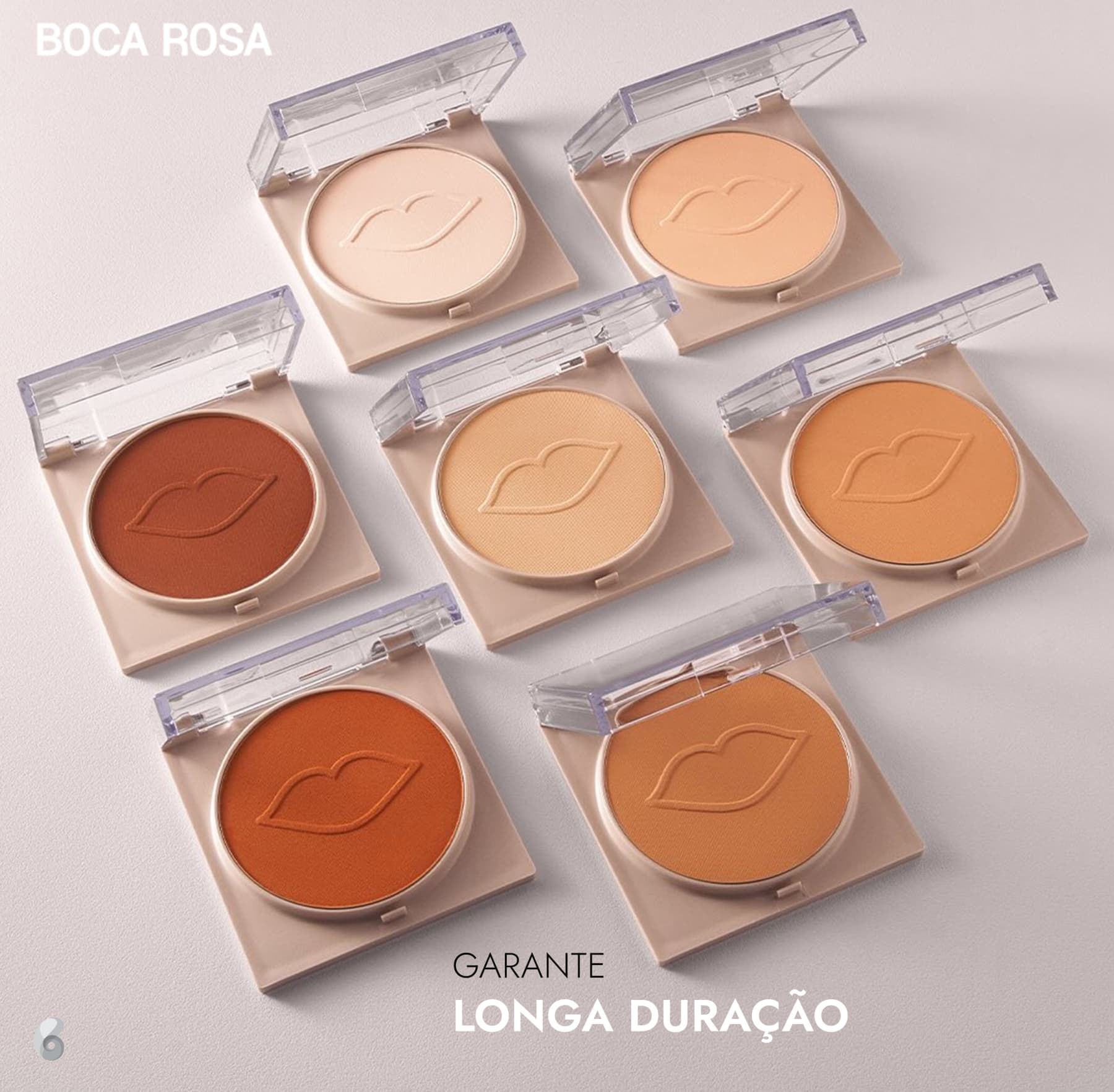 Pó Compacto Boca Rosa BR02 | Beleza na Web