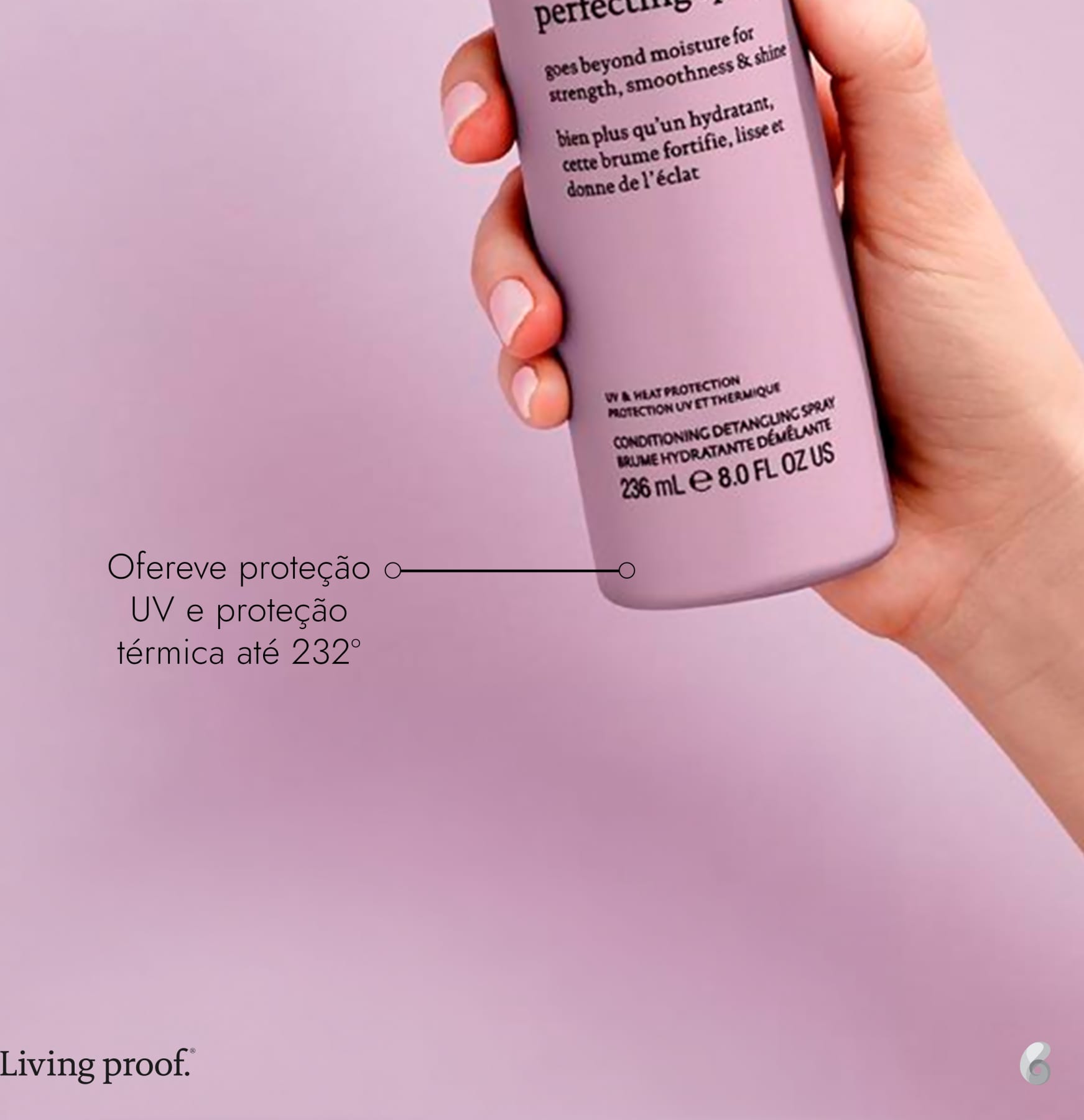 Leave-in Living Proof Restore Perfecting Spray 236ml | Beleza na Web