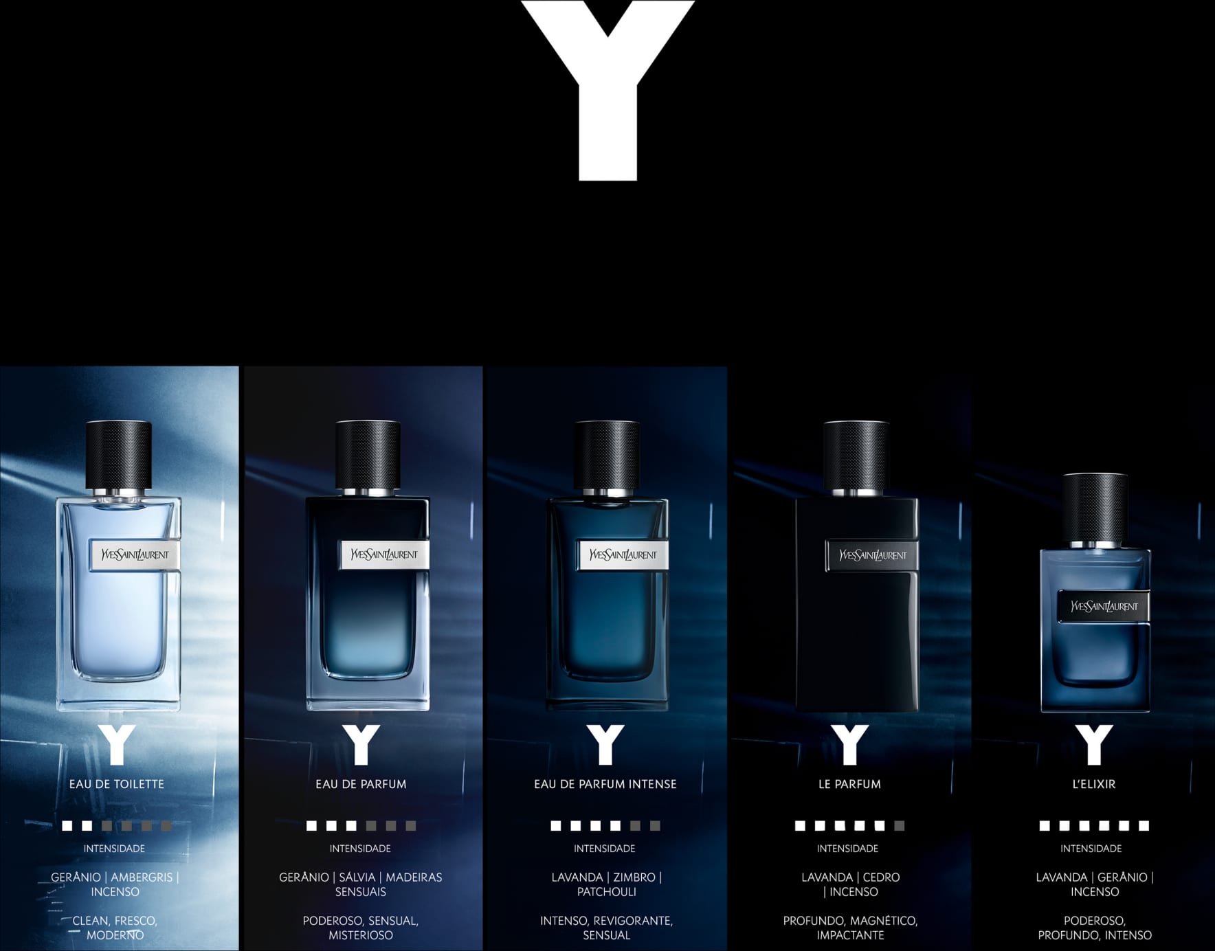 Perfume Importado Y Elixir Yves Saint Laurent Masculino | Beleza na Web