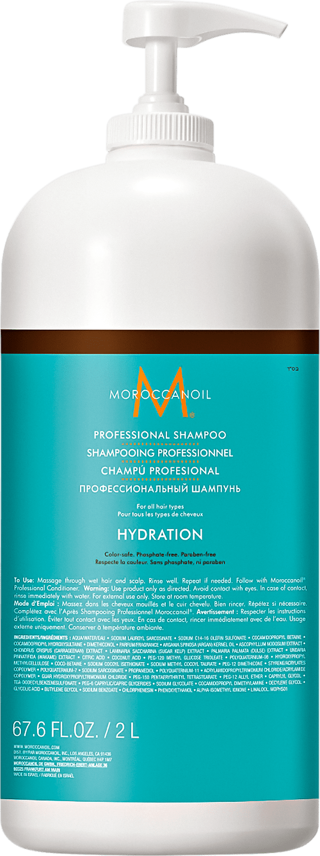 Shampoo Moroccanoil Hydration Professional 2L | Beleza Na Web PRO Pro