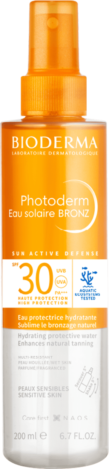 Bioderma Photoderm Eau Solaire BRONZ FPS 30 | Beleza na Web