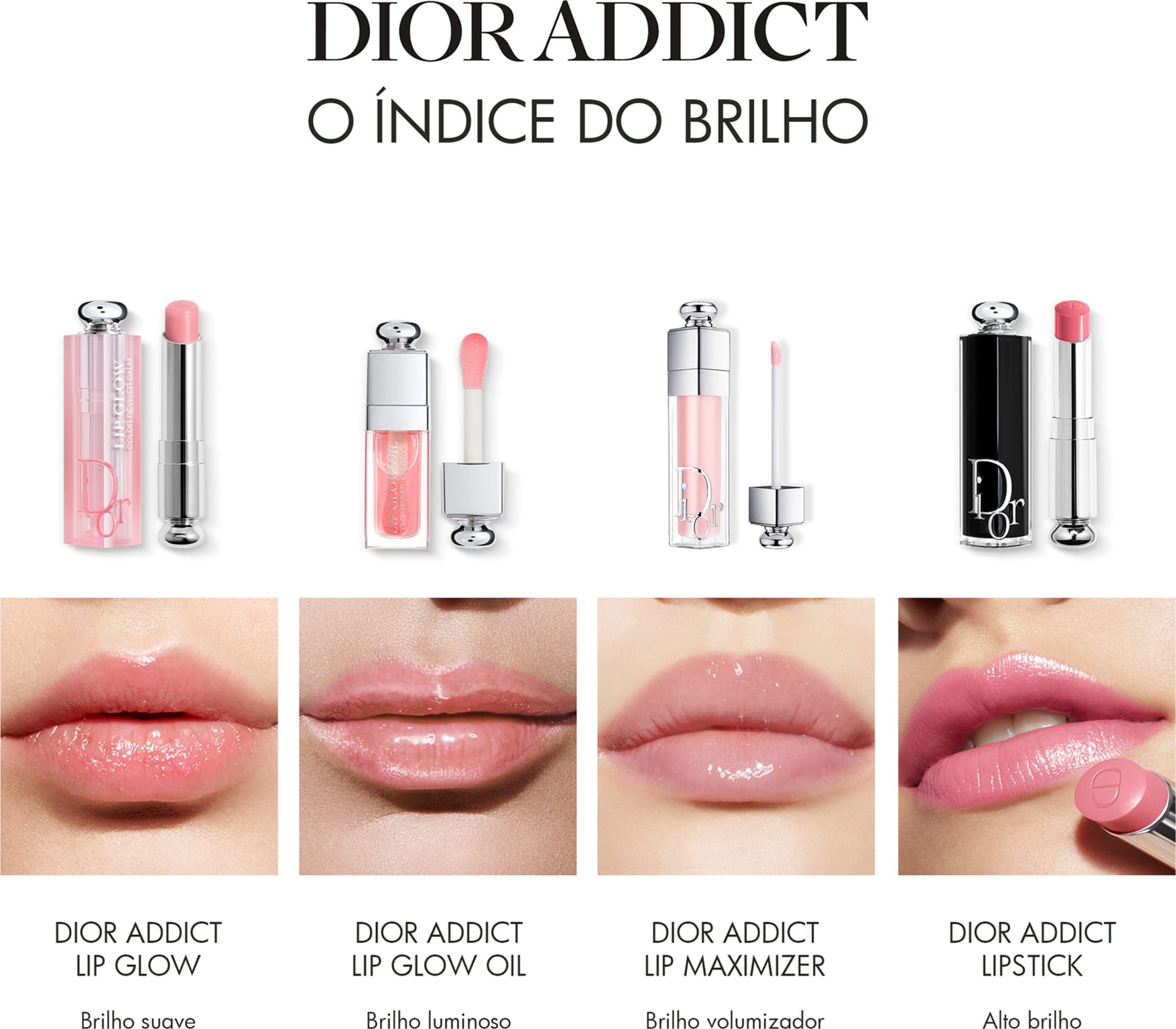 Dior Addict Lip Glow Oil 004 Coral Gloss Labial | Beleza na Web