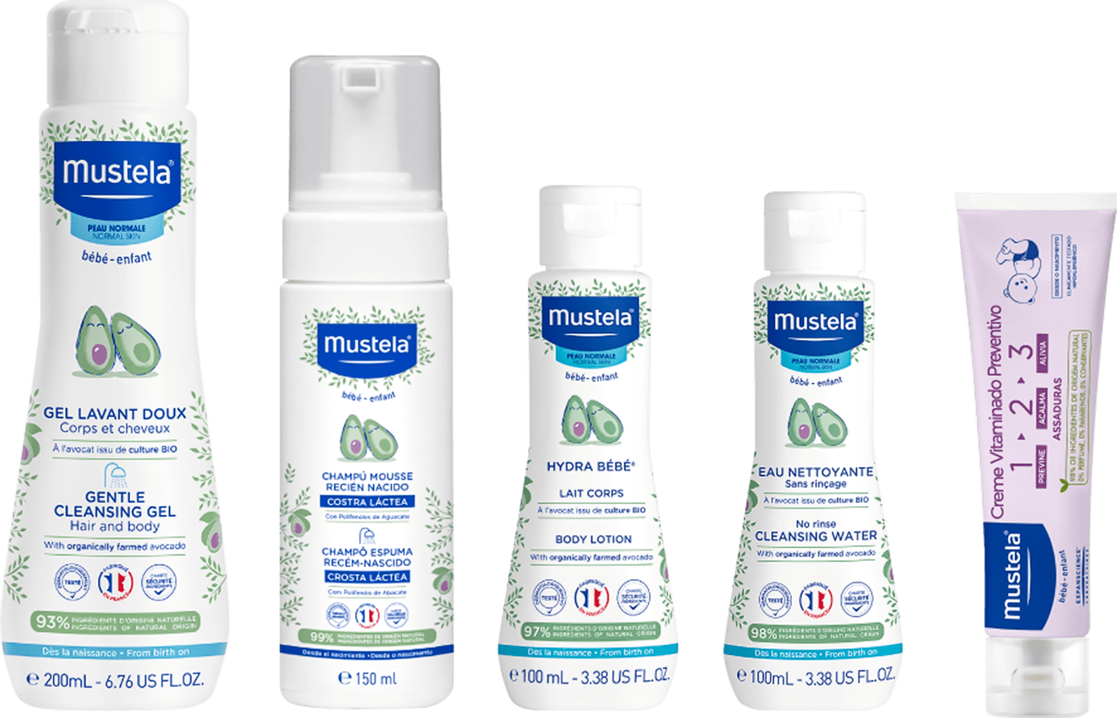 Kit Mustela Essenciais Bebê | Beleza na Web