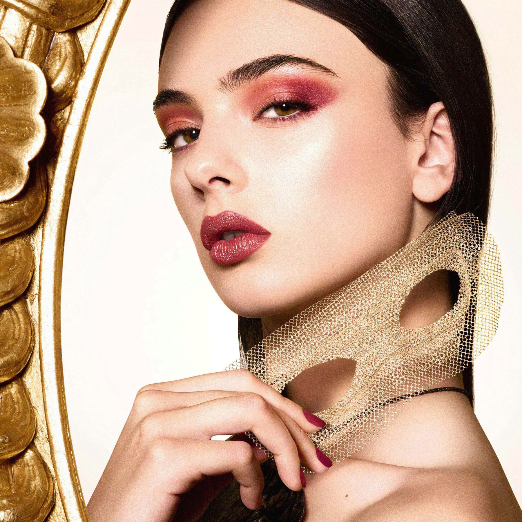 Rouge DIOR Forever Liquid Sequin Holiday Look 100 | Beleza na Web