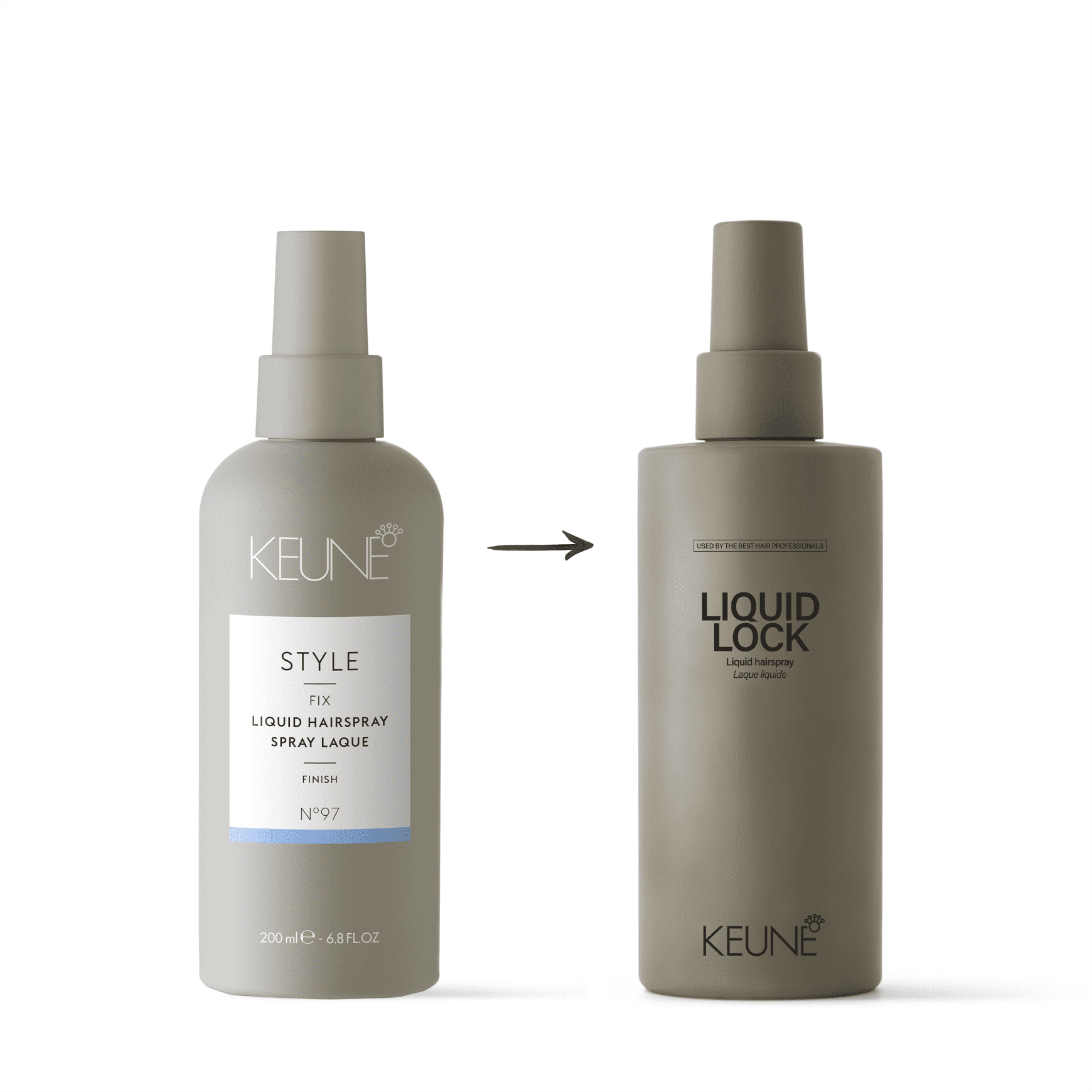 Spray Fixador Keune Style Liquid Lock 200ml | Beleza na Web