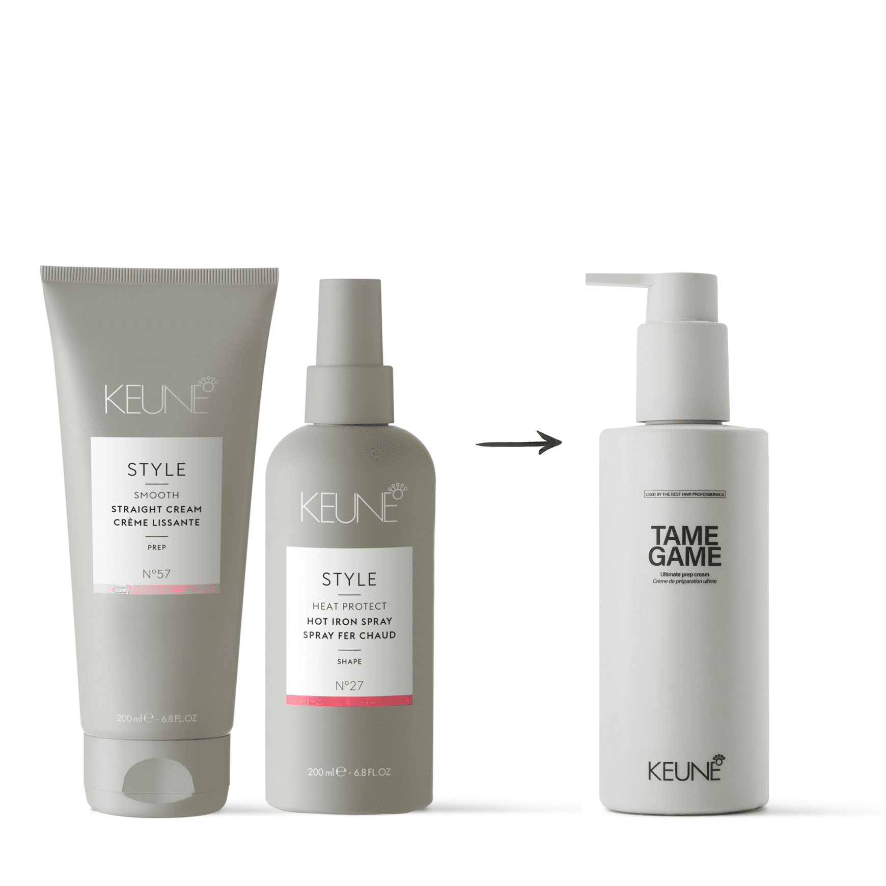 Creme Modelador Keune Style Tame Game 200ml | Beleza na Web