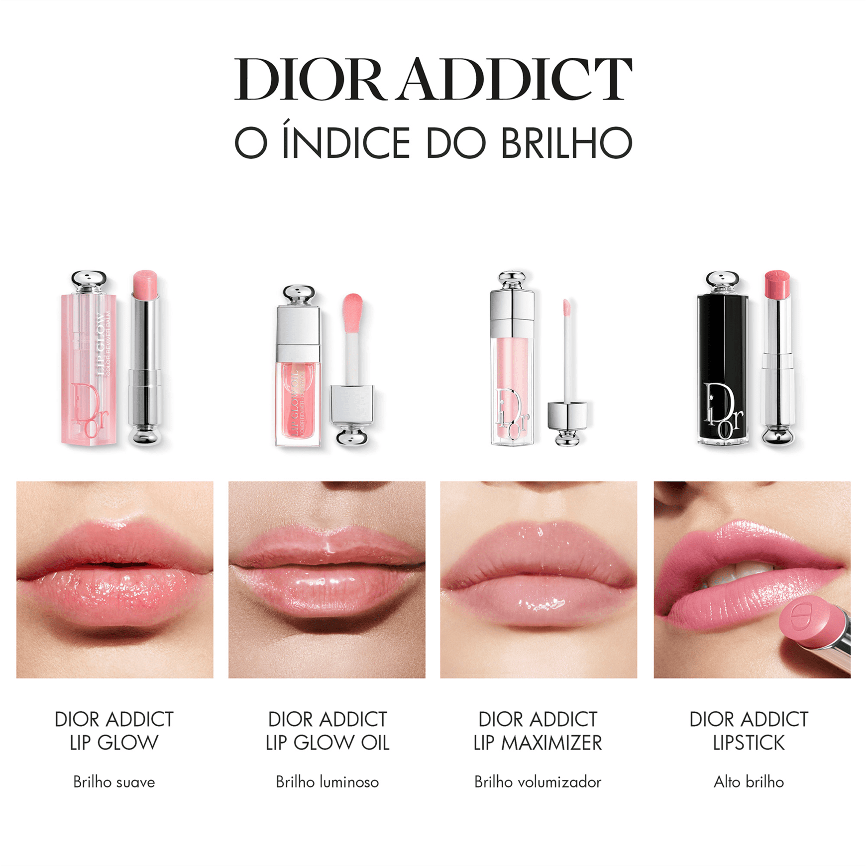 Balm Labial Dior Addict Lip Glow 077 Candy | Beleza na Web
