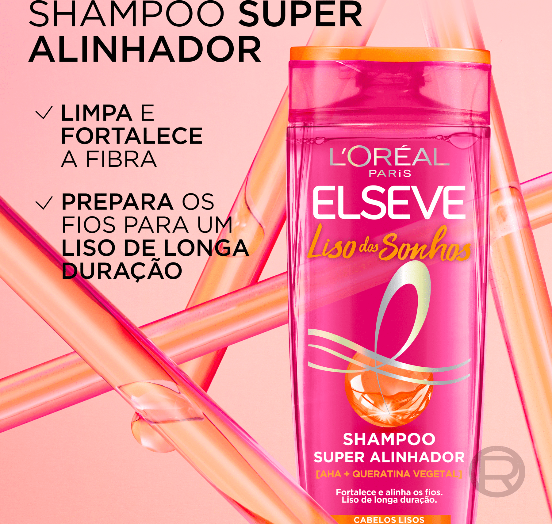 Shampoo Elseve Liso dos Sonhos 200ml | Beleza na Web