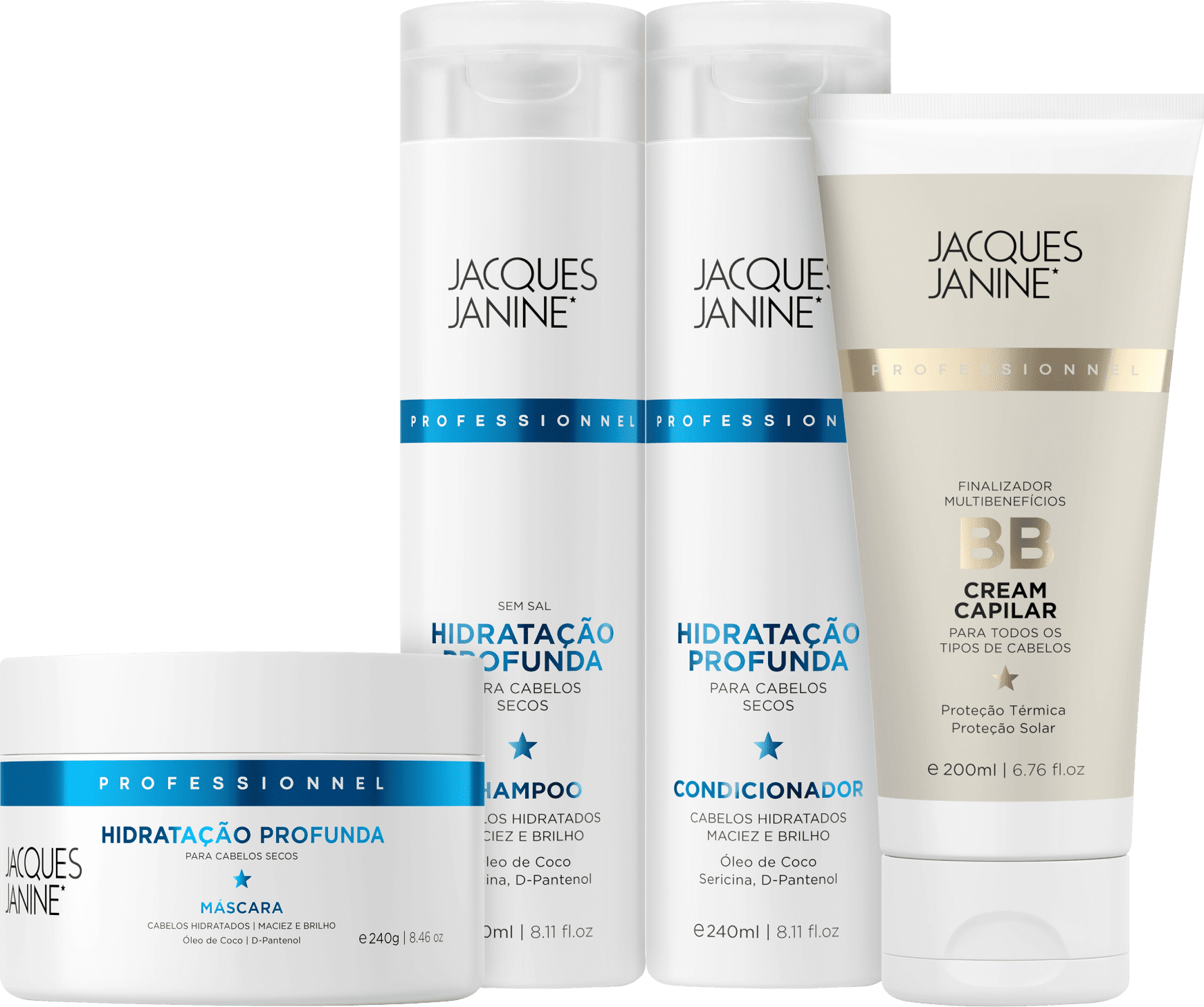 Kit Jacques Janine Uso Diário BB Cream | Beleza Na Web PRO