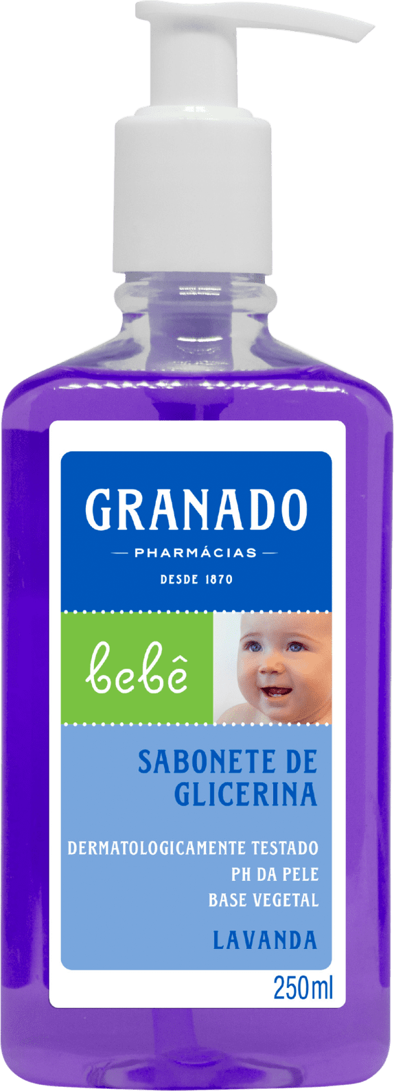 Sabonete Líquido Granado Bebê Glicerina Lavanda Beleza Na Web