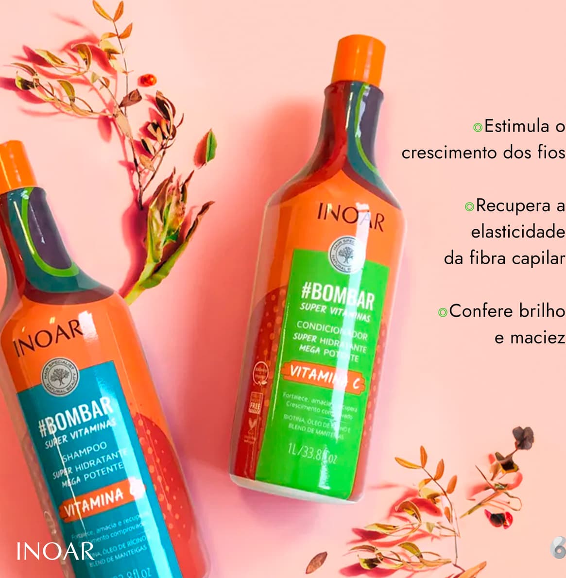 Kit Inoar Bombar Profissional | Beleza Na Web PRO