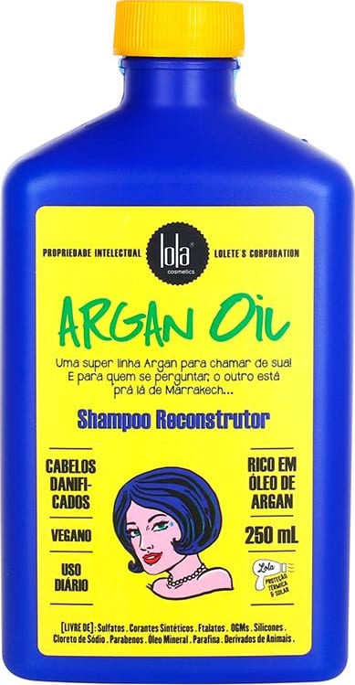 Shampoo Lola Cosmetics Argan Oil 250ml | Beleza Na Web PRO