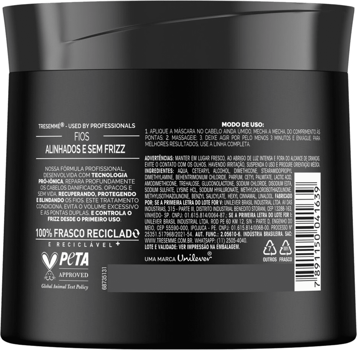 Máscara TRESemmé Detox Capilar | Beleza na Web