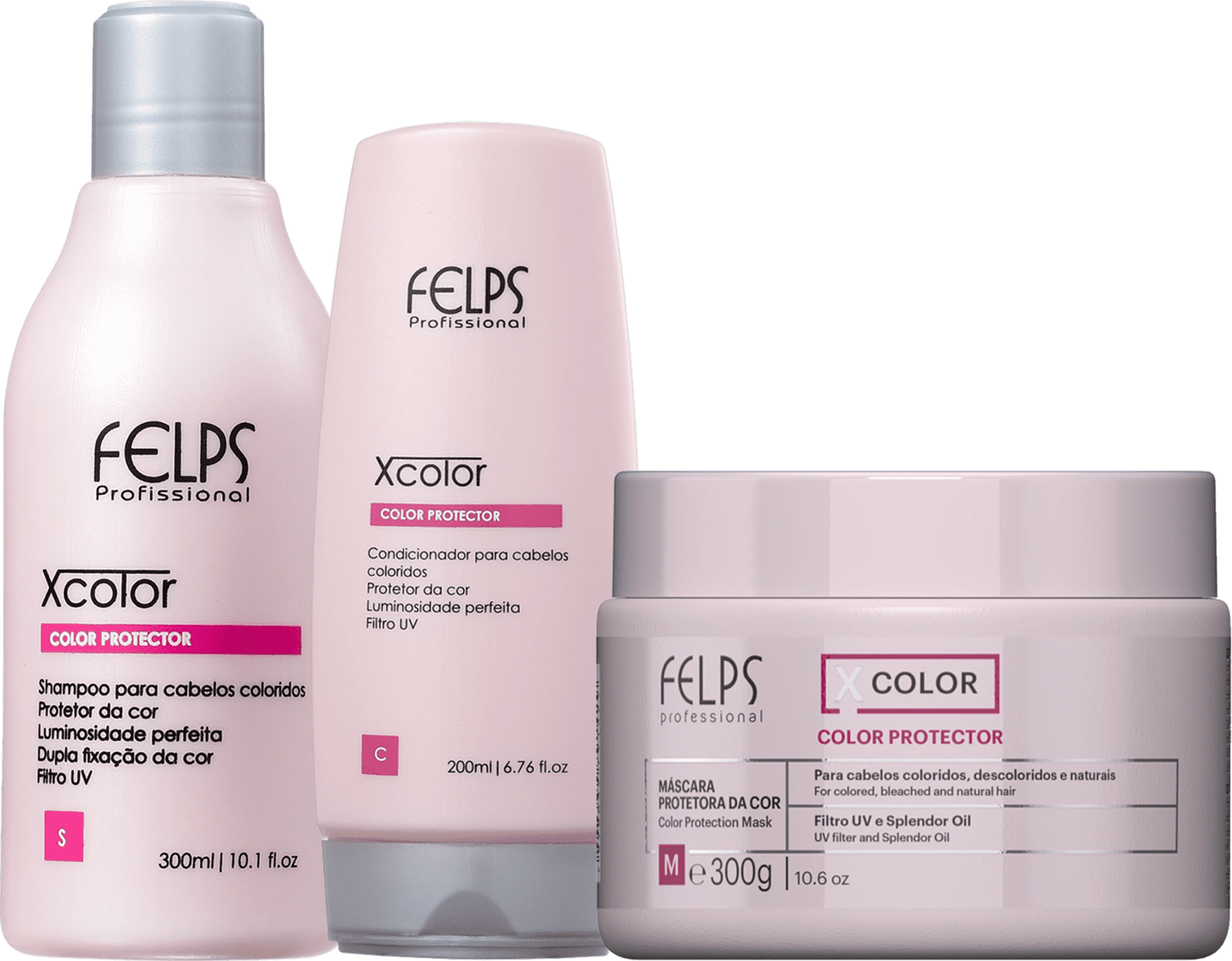 Kit Felps Professional XColor Protector Trio | Beleza Na Web PRO Pro
