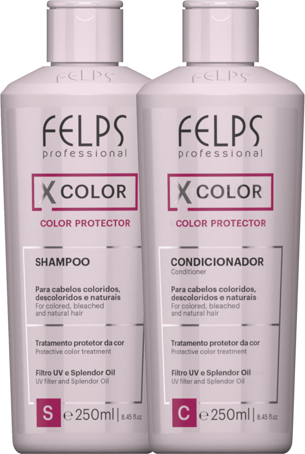 Kit Felps Professional XColor Proteção da Cor Duo | Beleza Na Web PRO