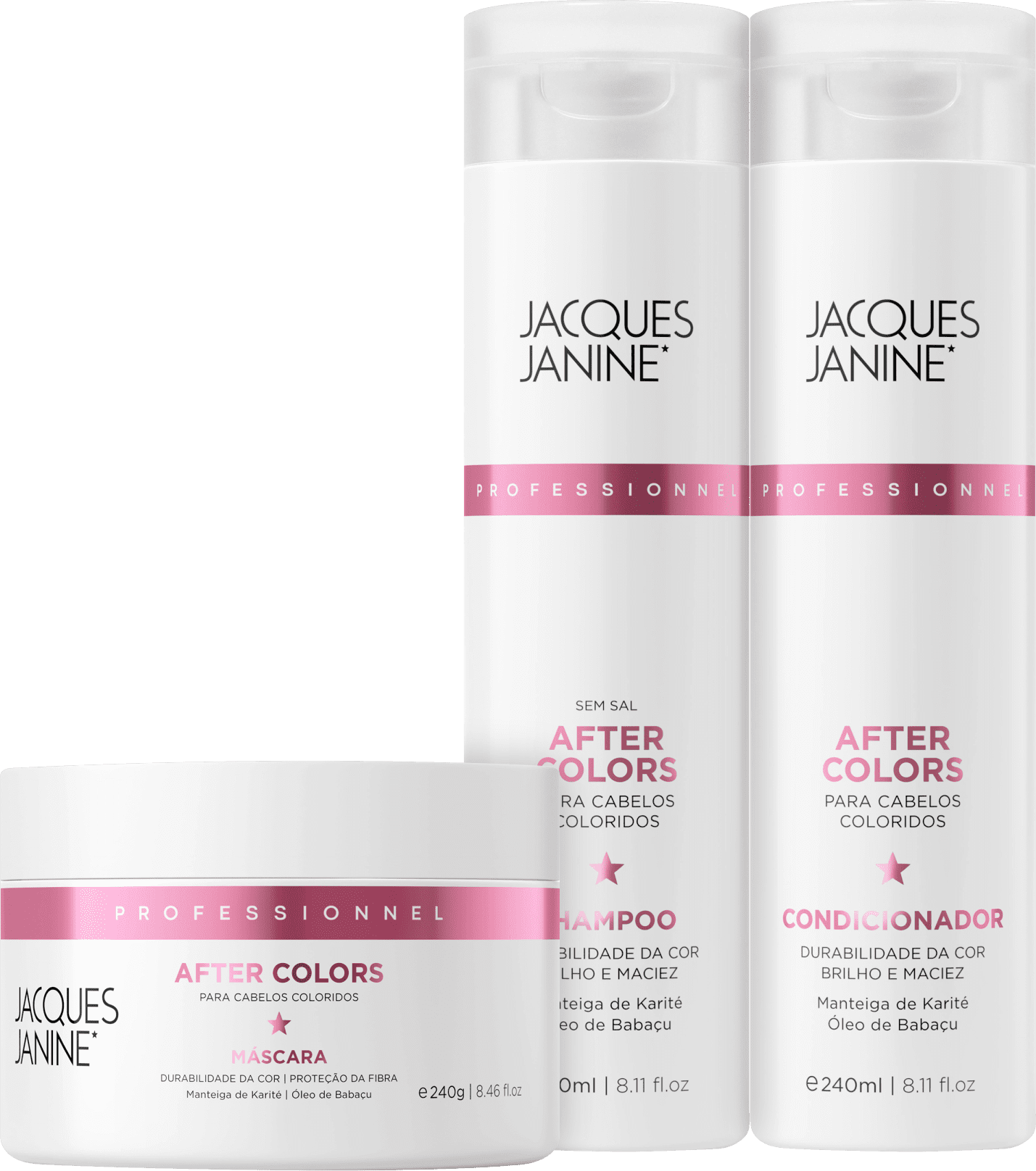 Kit Jacques Janine Professionnel After Colors Trio | Beleza Na Web PRO Pro