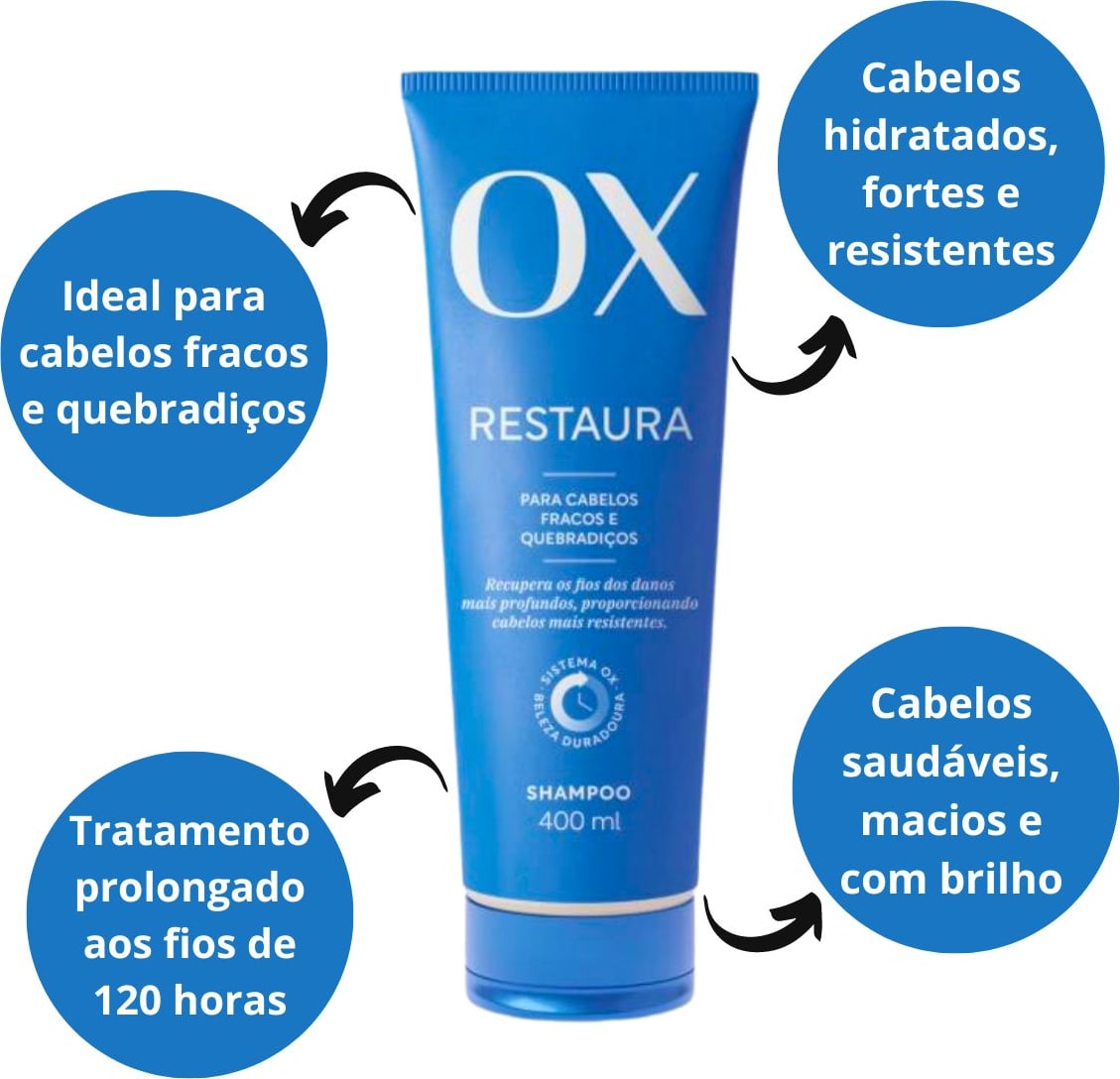 Shampoo Ox Restaura 400ml