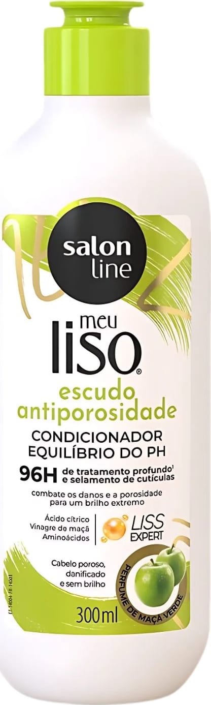 Condicionador Salon Line Meu Liso Escudo Antiporosidade 300ml | Beleza ...