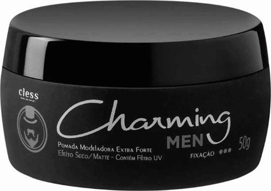 Pomada Fixadora Cless Charming Men Extra Forte | Beleza na Web