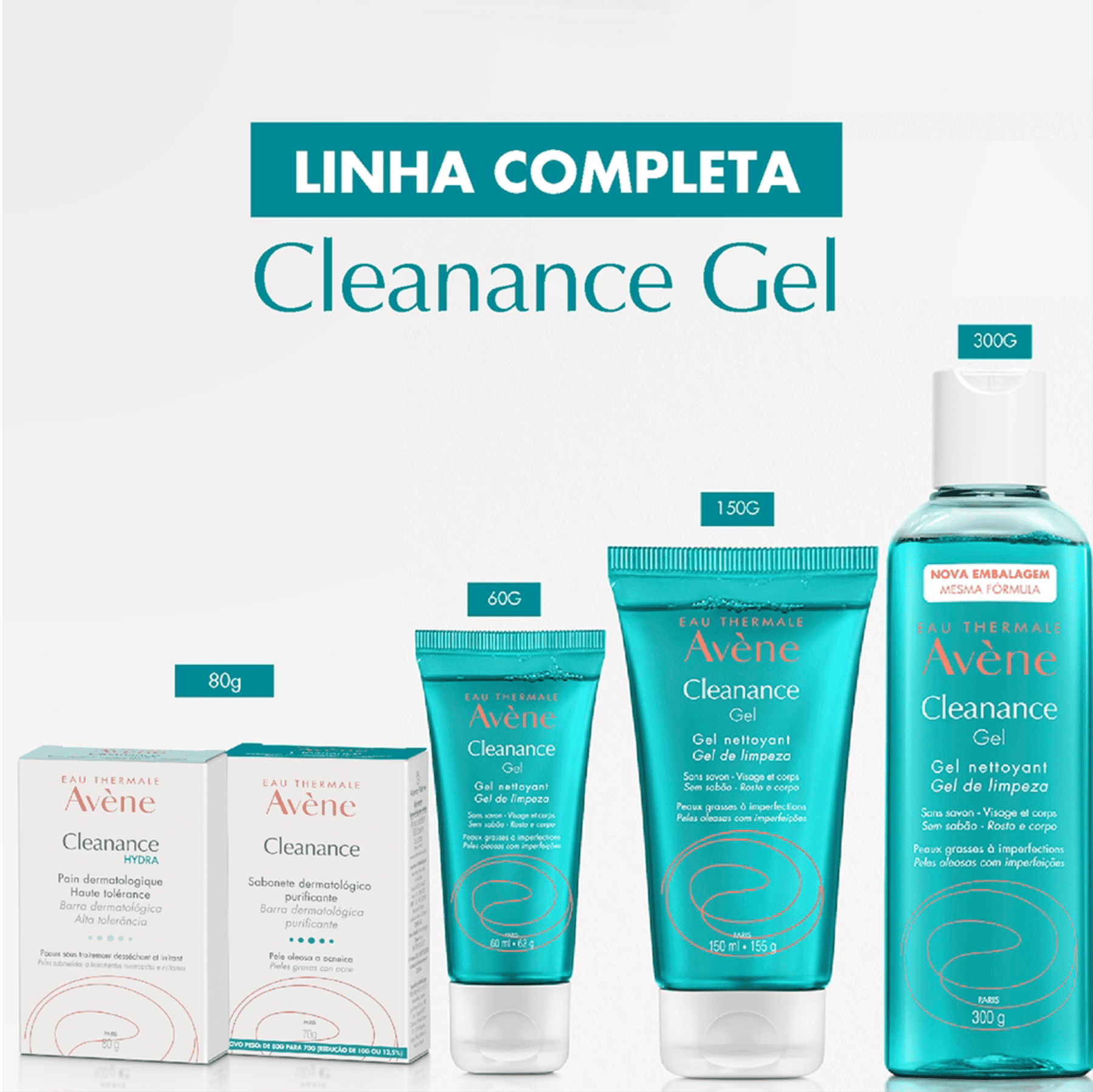Sabonete Avène Cleanance Hydra em Barra | Beautybox