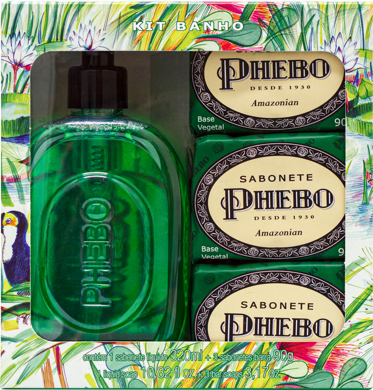 Kit Phebo Amazonian | Beleza na Web